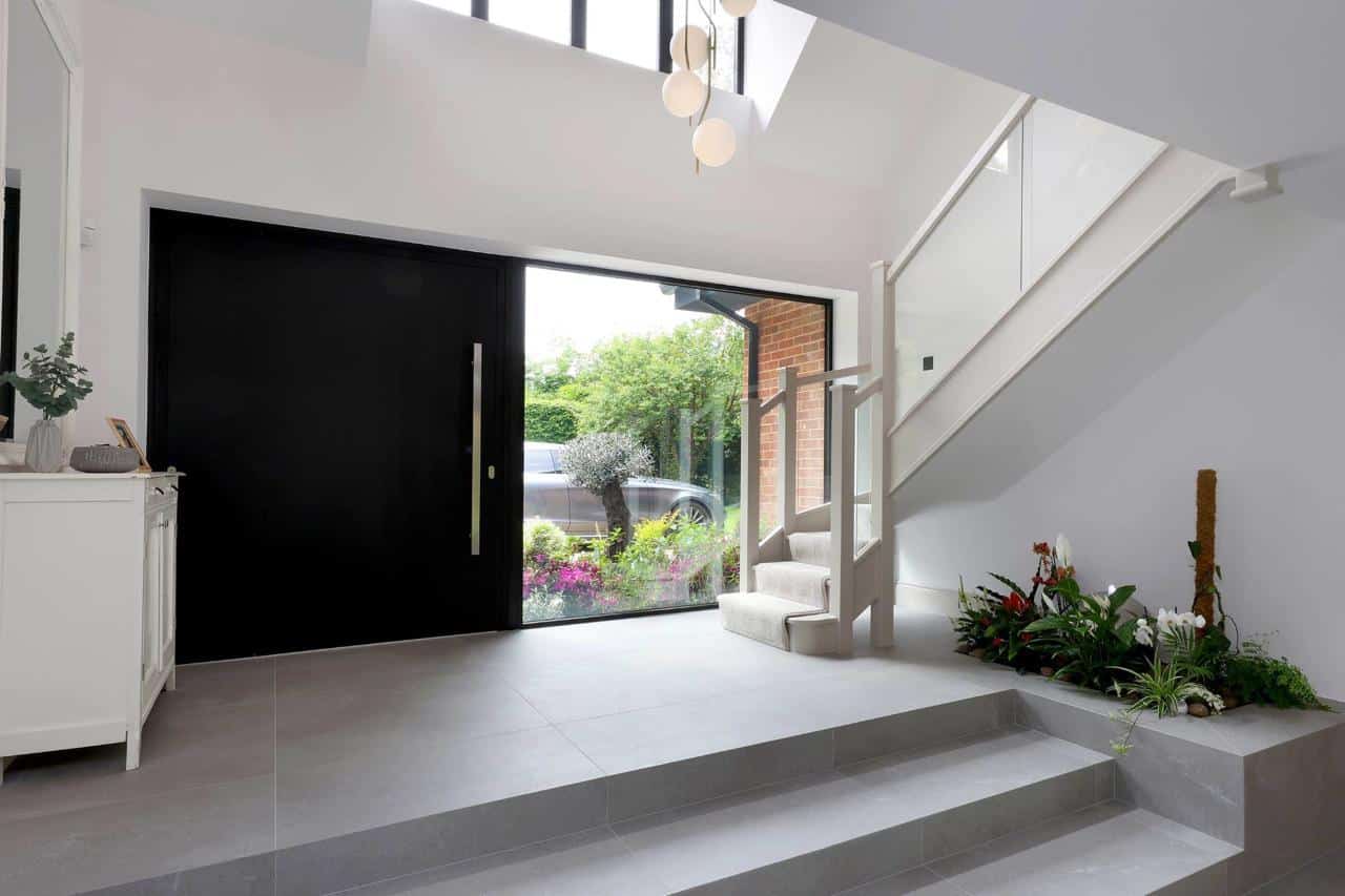 Aluprof Aluminium Pivot Doors | Fire-Rated Options | Surrey & London